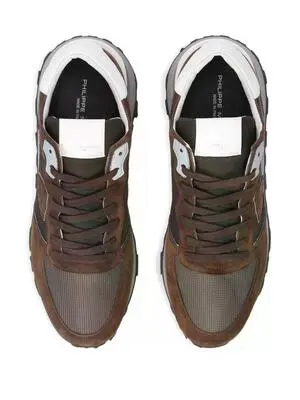 Philippe Model Tropez Haute Sneakers - Brown