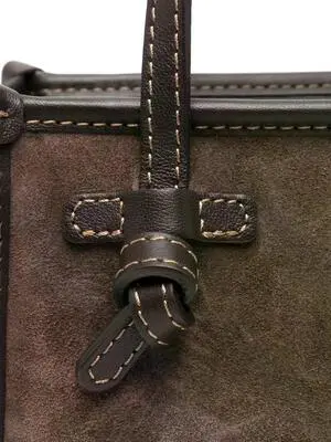 GIANNI CHIARINI Mini Miss Marcella Suede Knotted Bag
