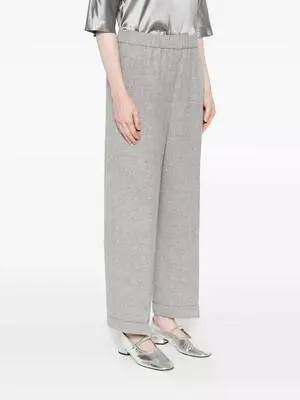 Peserico Elastic-waist Wool Trousers
