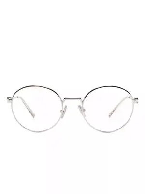 Miu Miu Regard Glasses - Silver