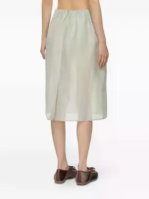AMOMENTO Shirring Skirt