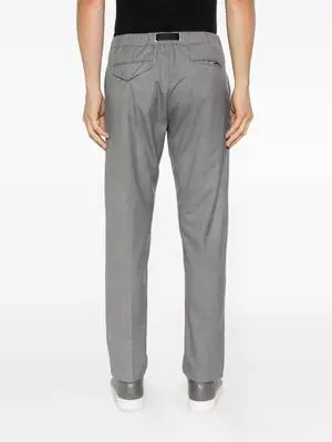 WHITE SAND Drawstring-waist Trousers - Grey