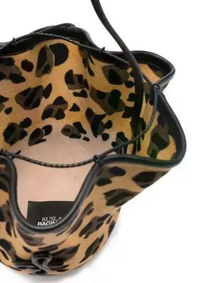 Ruslan Baginskiy Leopard-print Bucket Bag - Brown