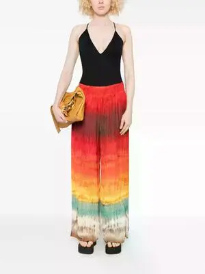 Alice + Olivia Larissa Open Pleat Pants