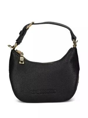 Moschino Logo-detail Shoulder Bag - Black