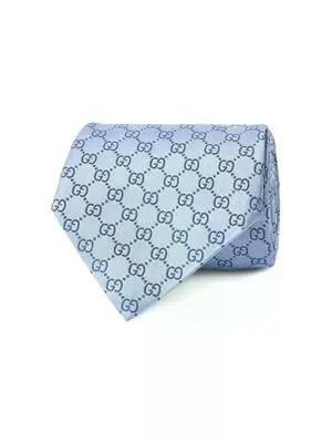 Gucci Gg Pattern Tie