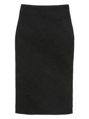 SEMICOUTURE Wool Pencil Skirt