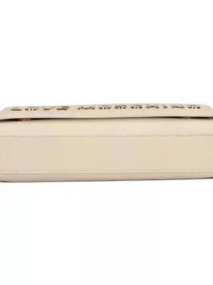 Moschino Logo-plaque Crossbody Bag - Neutrals