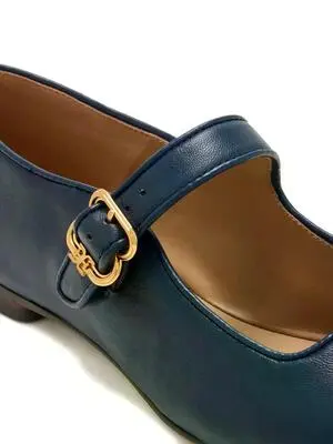 Sam Edelman Michaela Buckle-strap Ballet Flats - Blue