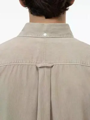 Closed Button-down Corduroy Shirt