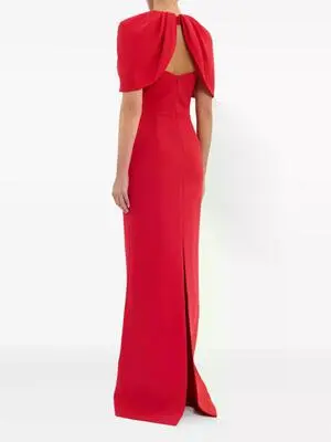Rebecca Vallance Cameron Cape Gown - Red