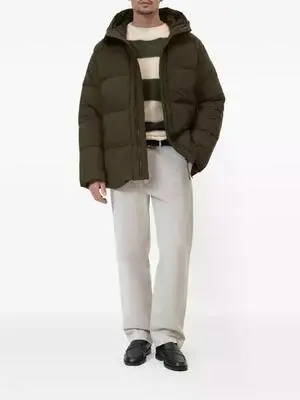 Closed Puffer Jacket - Green