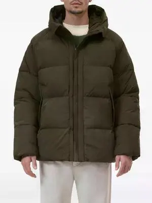 Closed Puffer Jacket - Green