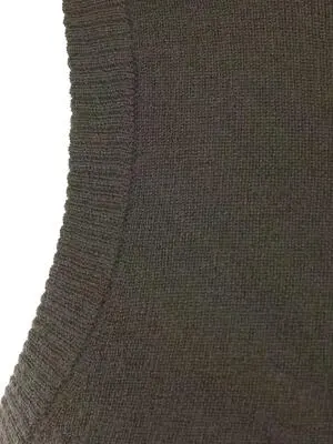 Co Cashmere Crew-neck Top - Brown