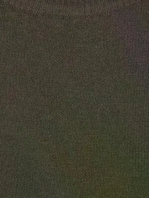 Co Cashmere Crew-neck Top - Brown