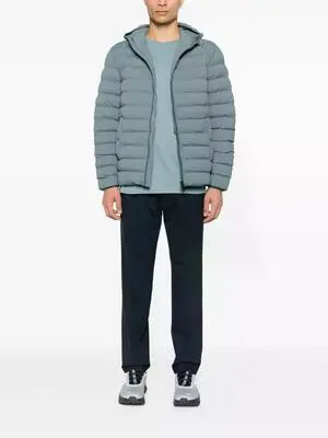 Herno Hooded Padded Jacket - Blue