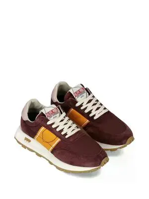 Philippe Model Suede Panelled Sneakers