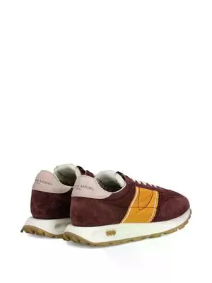 Philippe Model Suede Panelled Sneakers