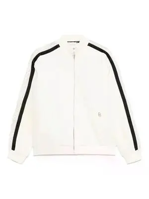 Liu Jo Lace-insert Track Top - Neutrals