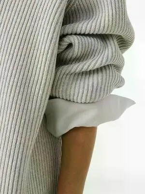 Studio Nicholson Verda Ribbed Asymmetric-hem Sweater