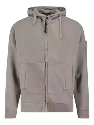 C.P. COMPANY Zip-fastening Hoodie With Goggle Detail