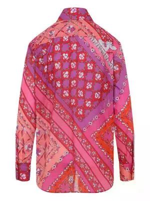 Emilio Pucci Festa-print Cotton Shirt