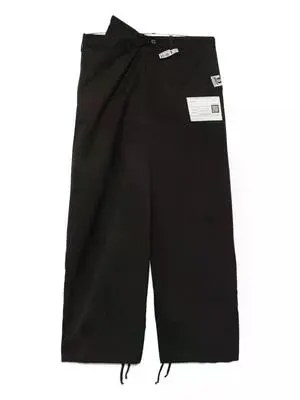 Mihara Yasuhiro Layered Drawstring Trousers