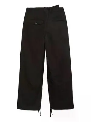 Mihara Yasuhiro Layered Drawstring Trousers