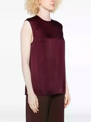 Stella McCartney Sleeveless Round-neck Top - Red