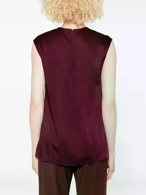 Stella McCartney Sleeveless Round-neck Top - Red