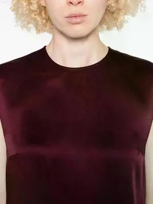Stella McCartney Sleeveless Round-neck Top - Red