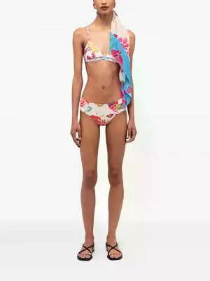 DONDE ESTEBAN Floral Print Bikini Bottom