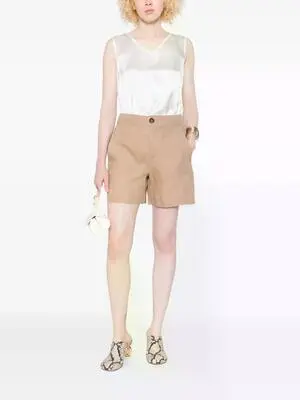 Vince Knee-length Buttoned Shorts