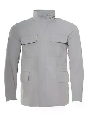 KIRED Hidden-hood Flap-pocket Jacket