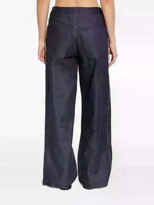 Marni Wide Leg Cotton Trousers