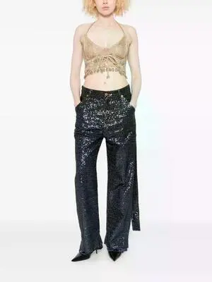 DARKPARK Sequin-embellished Straight Leg Jeans
