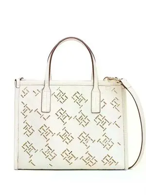 Tommy Hilfiger Cut-out Pattern Tote Bag - Neutrals