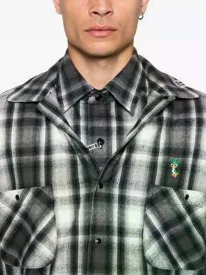 Mihara Yasuhiro Checked Overshirt