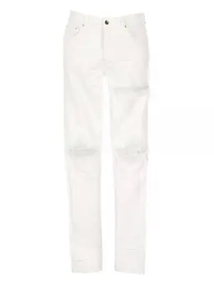 Amiri Distressed Straight Leg Jeans