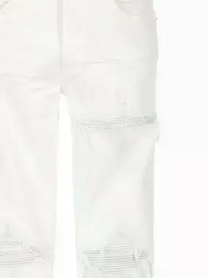 Amiri Distressed Straight Leg Jeans