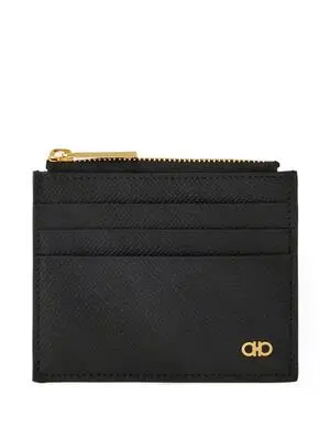 FERRAGAMO Gancini Cardholder - Black