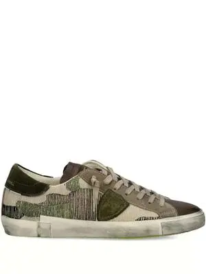 Philippe Model Camouflage Low-top Sneakers - Brown