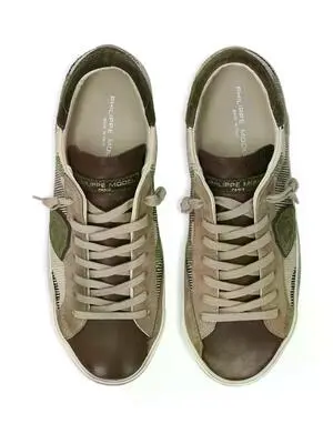 Philippe Model Camouflage Low-top Sneakers - Brown