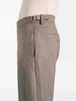 Manière De Voir Maniera De Voir Joseph Pinstripe Tailored Trousers - Neutrals