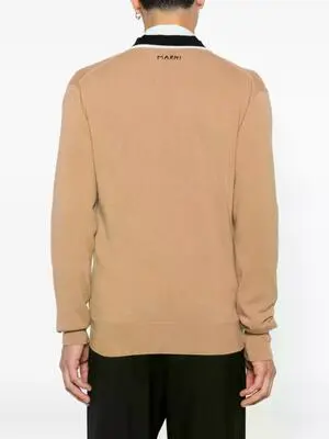 Marni V-neck Wool Sweater