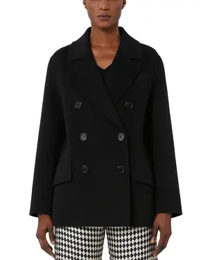 Max Mara Wool Double-breasted Pea Coat