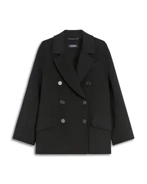 Max Mara Wool Double-breasted Pea Coat