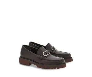 FERRAGAMO Cocoonvit Saddle Slip On Loafers - T.moro