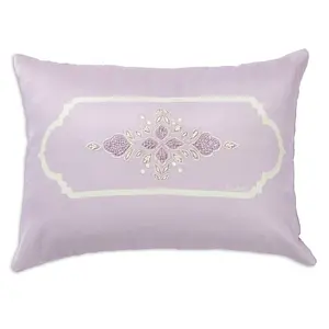 VVYOM Embroidered Accent Cushion, 13 X 20 - Amethyst