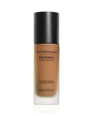 BareMinerals® Original Pure Serum Liquid Foundation Mineral Spf 20 - . Medium-deep Neutral